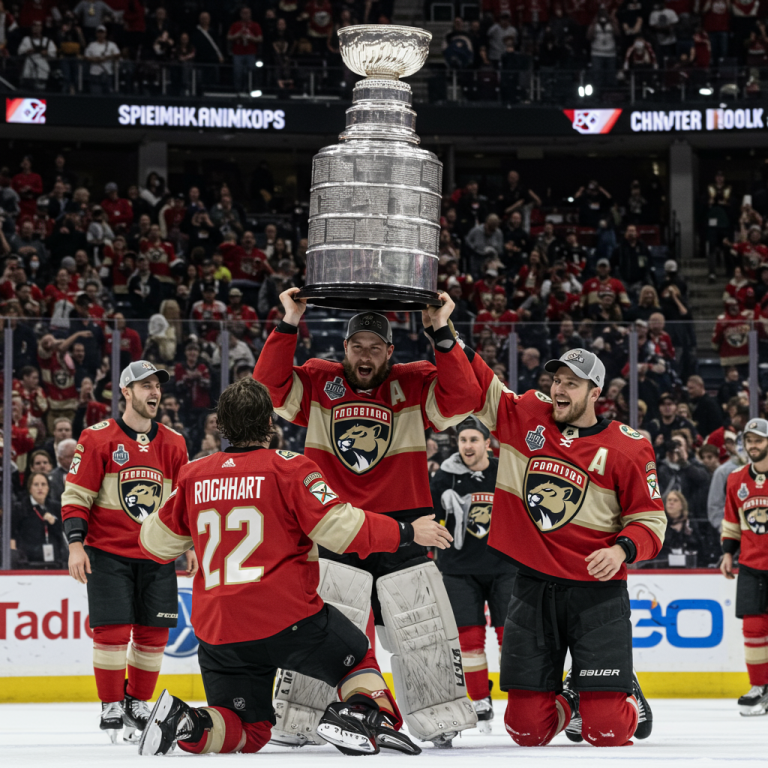 Panthers Win Back-to-Back Stanley Cups; Reinhart’s 4 Goals Power Game 6 ...