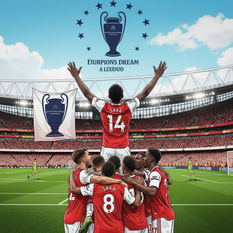 Historic! Saka Sends Arsenal to UCL Final After 20-Year Wait ...